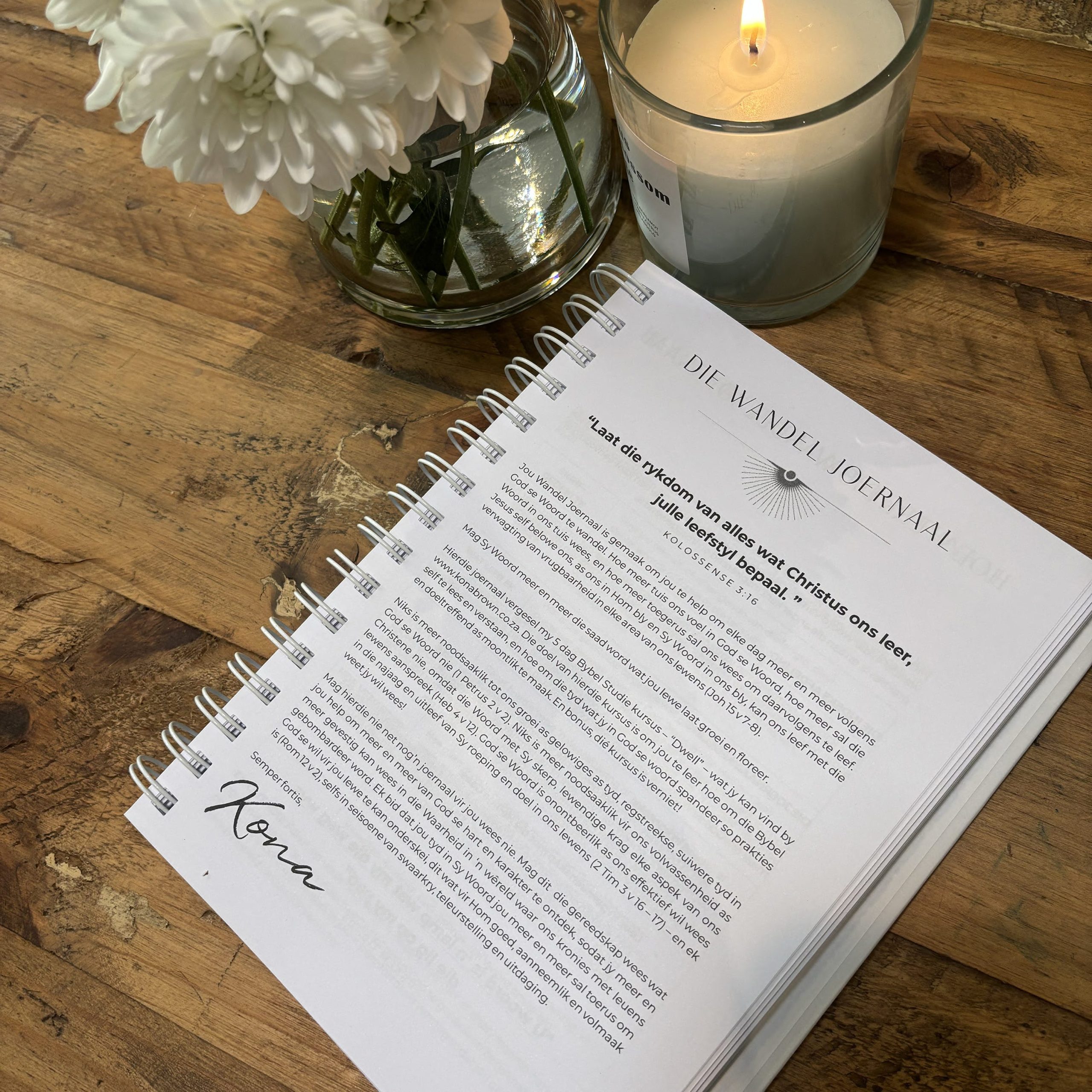 Wandel Joernaal (Blom) | Kona Brown